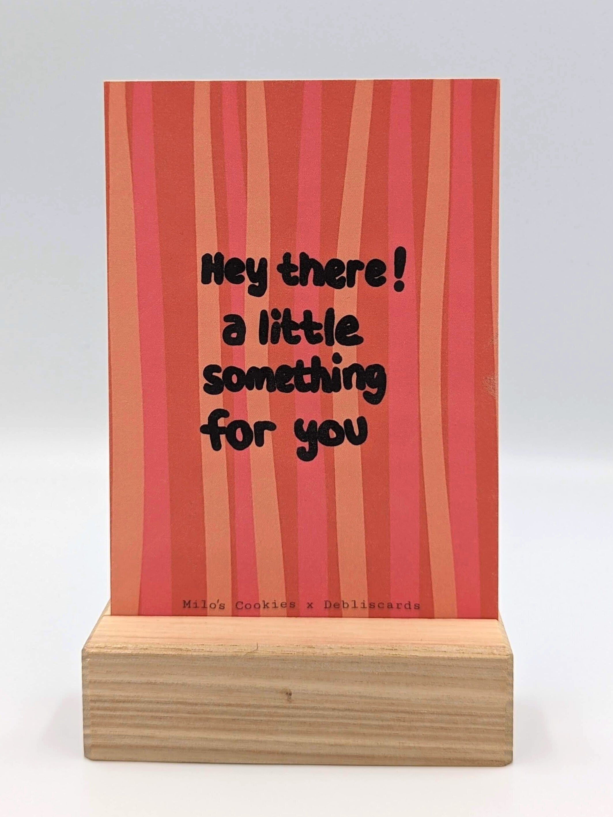 'Hey There!' Card – Milo's Cookies